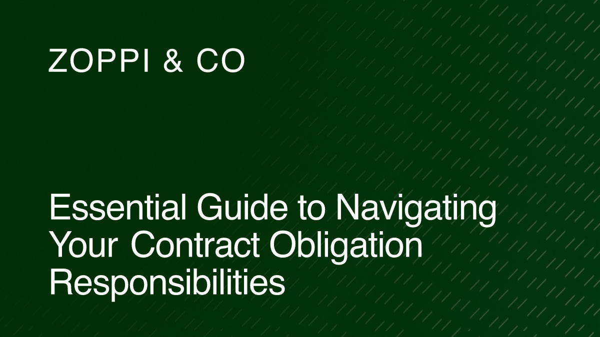 Essential Guide to Navigating Your Contract Obligation Responsibilities