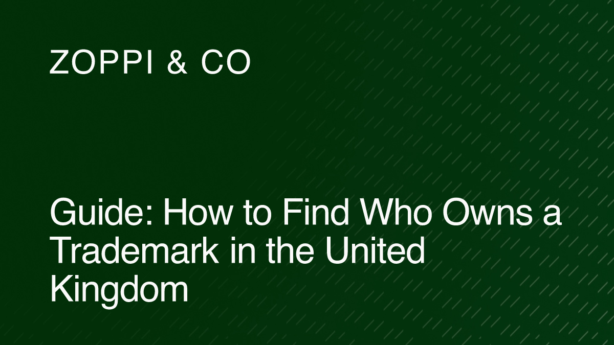 Guide: How to Find Who Owns a Trademark in the United Kingdom