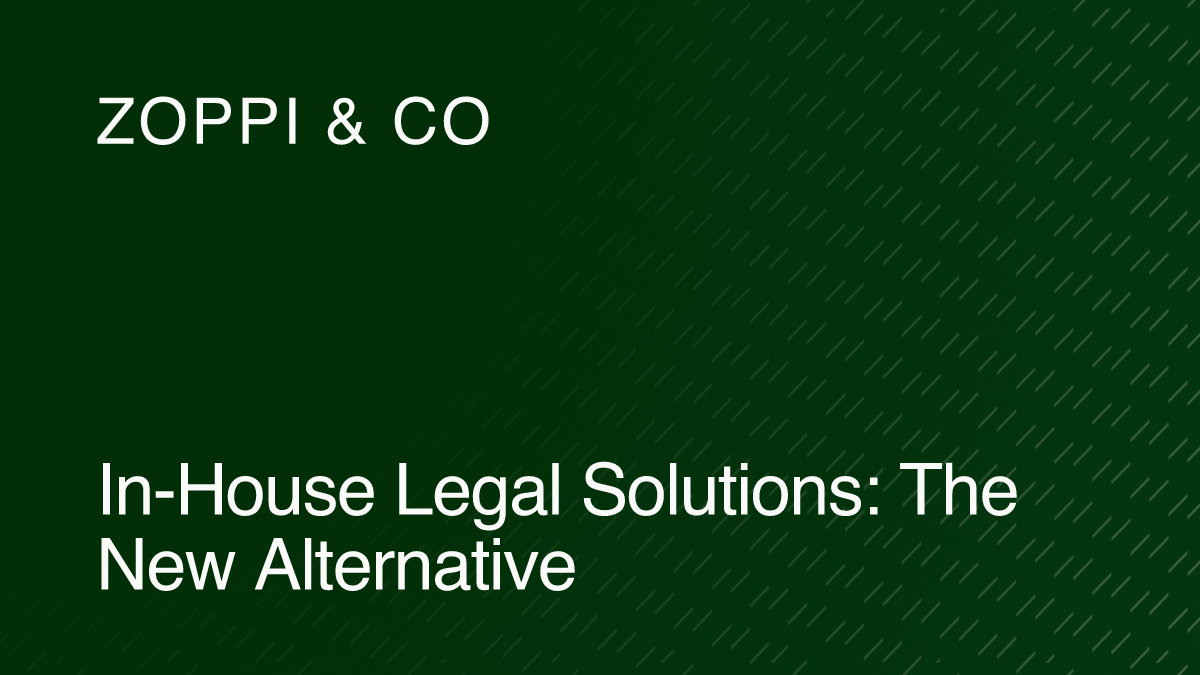 In-House Legal Solutions: The New Alternative