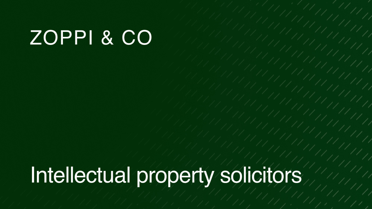 Intellectual property solicitors | Zoppi & Co