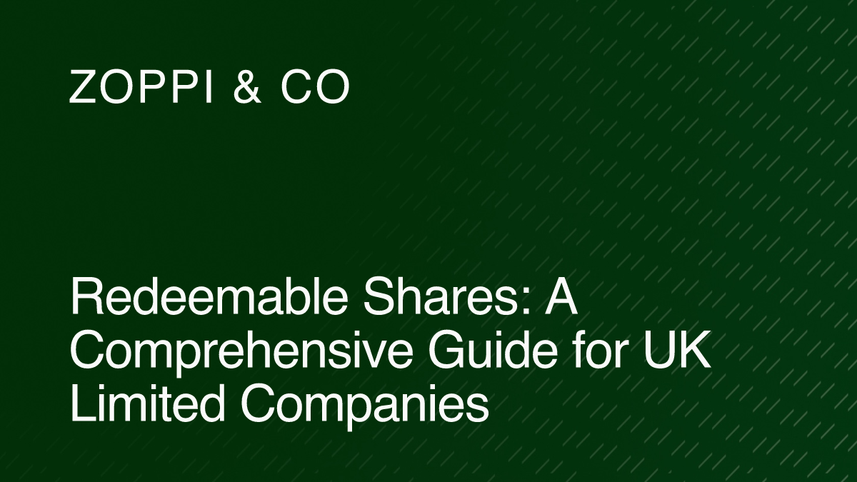 Redeemable Shares: A Comprehensive Guide for UK Limited Companies