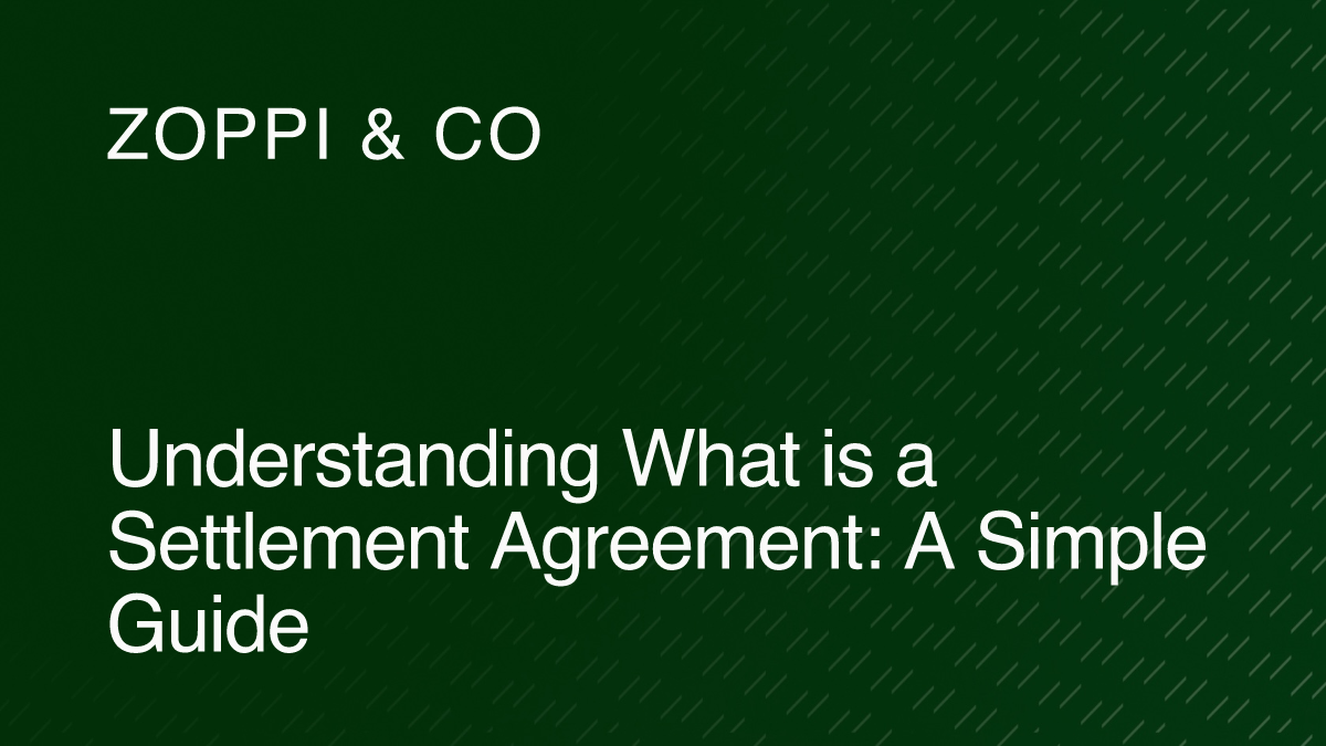 Understanding What is a Settlement Agreement: A Simple Guide